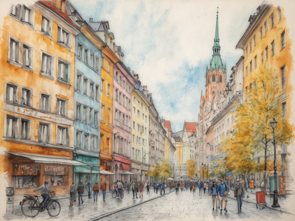 „München auf eigene Faust entdecken – Street Art Fahrradtour erleben“